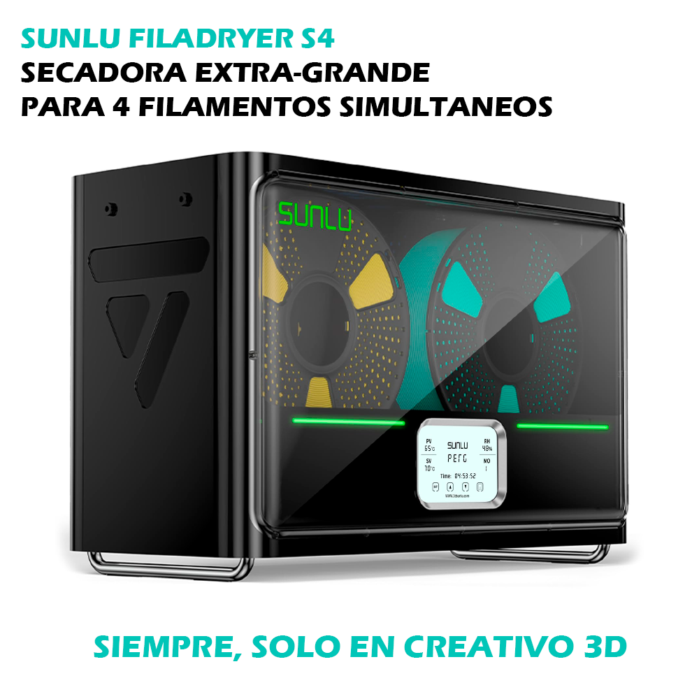 SUNLU FilaDryer S4 - Secadora de Filamentos Extra Grande