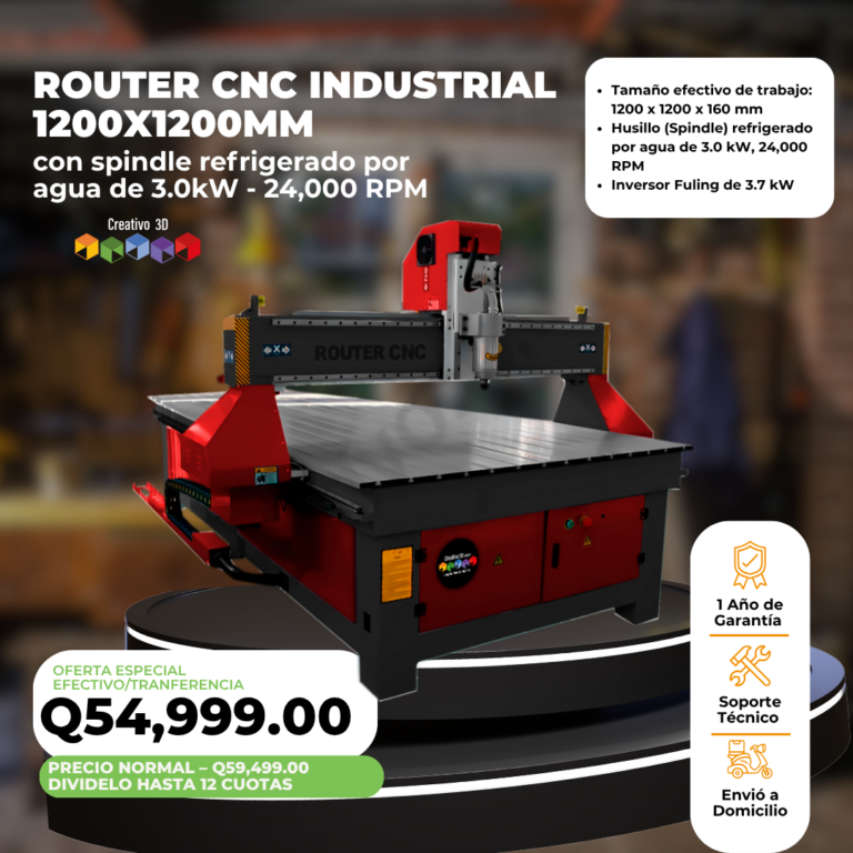 Routers CNC - Creativo 3D